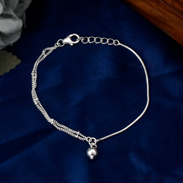 Pure Sterling Silver 925 Bracelets for Women & Girls – NEMICHAND JEWELS